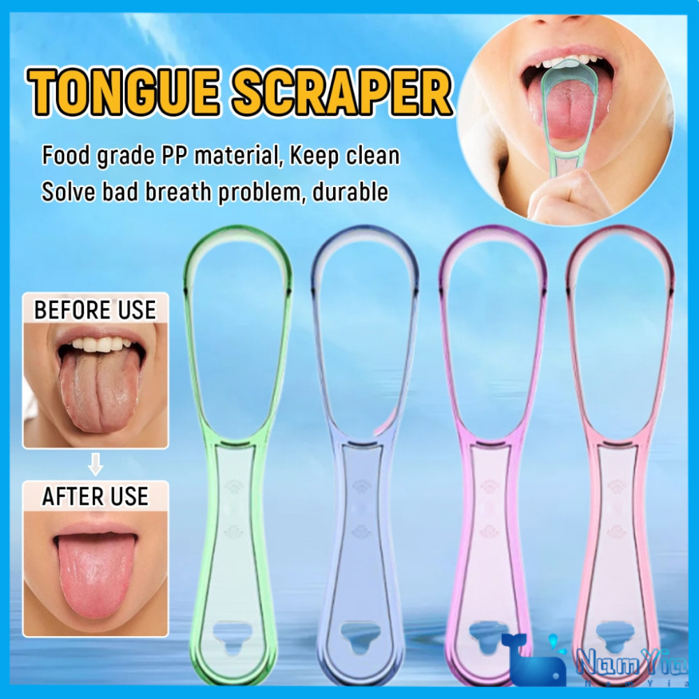 Tongue Scraper / Plastic Tongue Cleaner Oral Hygiene dental care Fresh ...