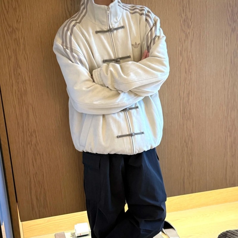 Adidas Originals Men's and Women's New Chinese Tang Clothing Coil ...