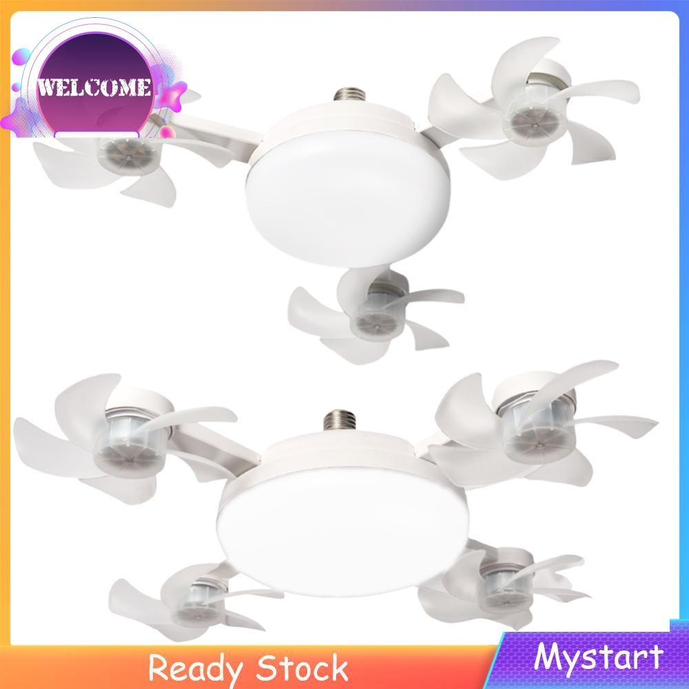 E27 Drone Fan with LED Light Remote Control Hanging Fan Ceiling Fan for ...