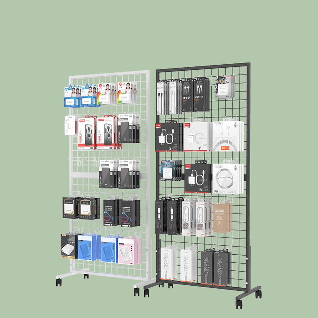 Metal Grid Frame Stand Wire Wall Grid Panel Display Organizer Mesh Iron ...