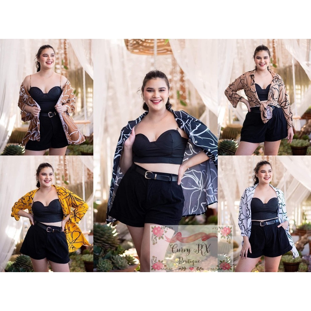 Plus Size Carly Gold String Padded Corset with Working Polo Dress ...