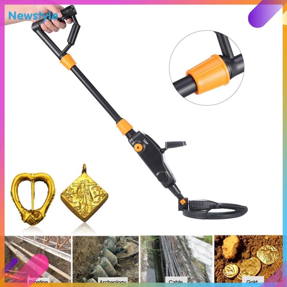 MD1007 Metal Detector Underground Metal Detecting Tool Kit Gold Silver ...