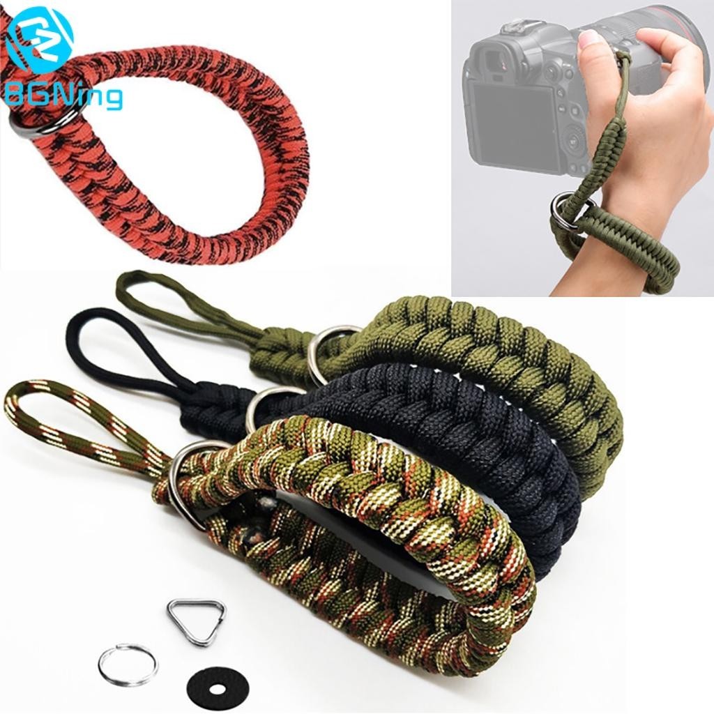 BGNING Camera Strap Camera Wrist Strap Hand Grip Paracord Braided ...