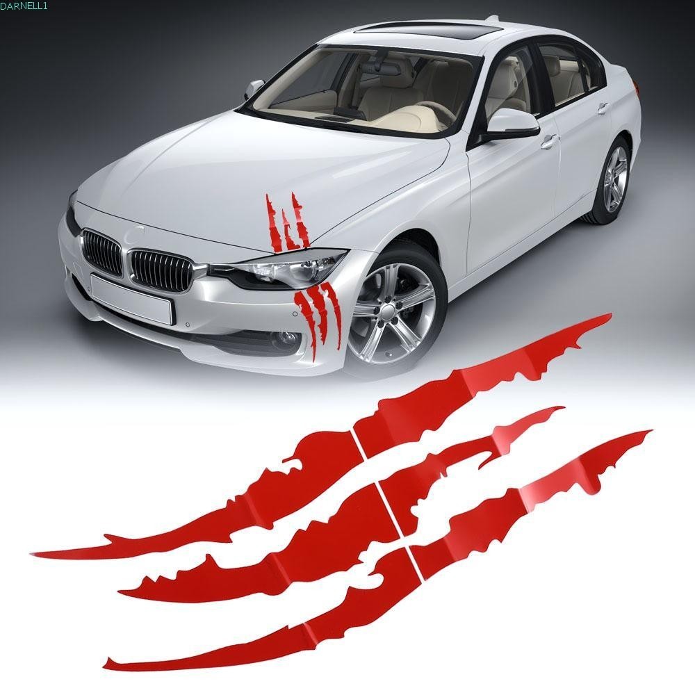 DARNELL1 Claw Scratch Car Sticker Interior Accessories Car Eyebrow ...