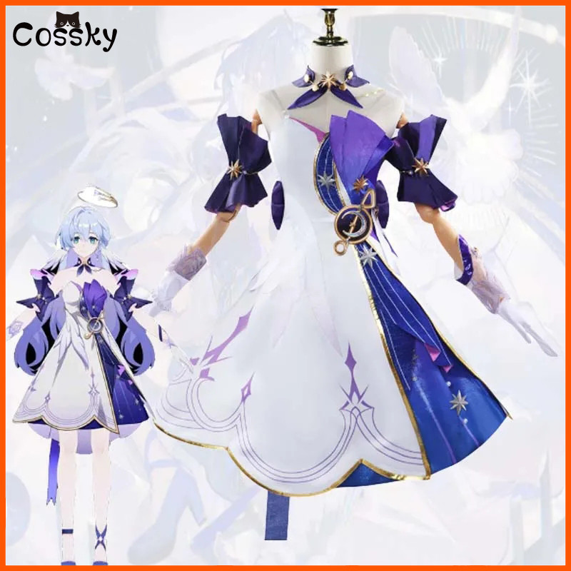 GAME Honkai Star Rail COS Robin Cosplay Costume Dress Honkai Star Rail ...