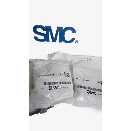 Original genuine SMC throttle valve AS1002F-06A AS1002F-04A fake one pay ten spot | Shopee ...
