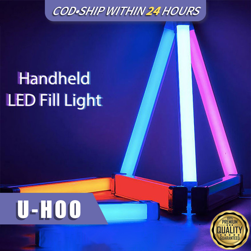 Handheld LED Light Tube Multi-function Button Strip Light LED Fill ...