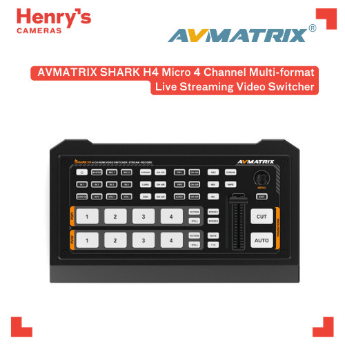 AVMATRIX SHARK H4 Micro 4 Channel Multi-format Live Streaming Video ...