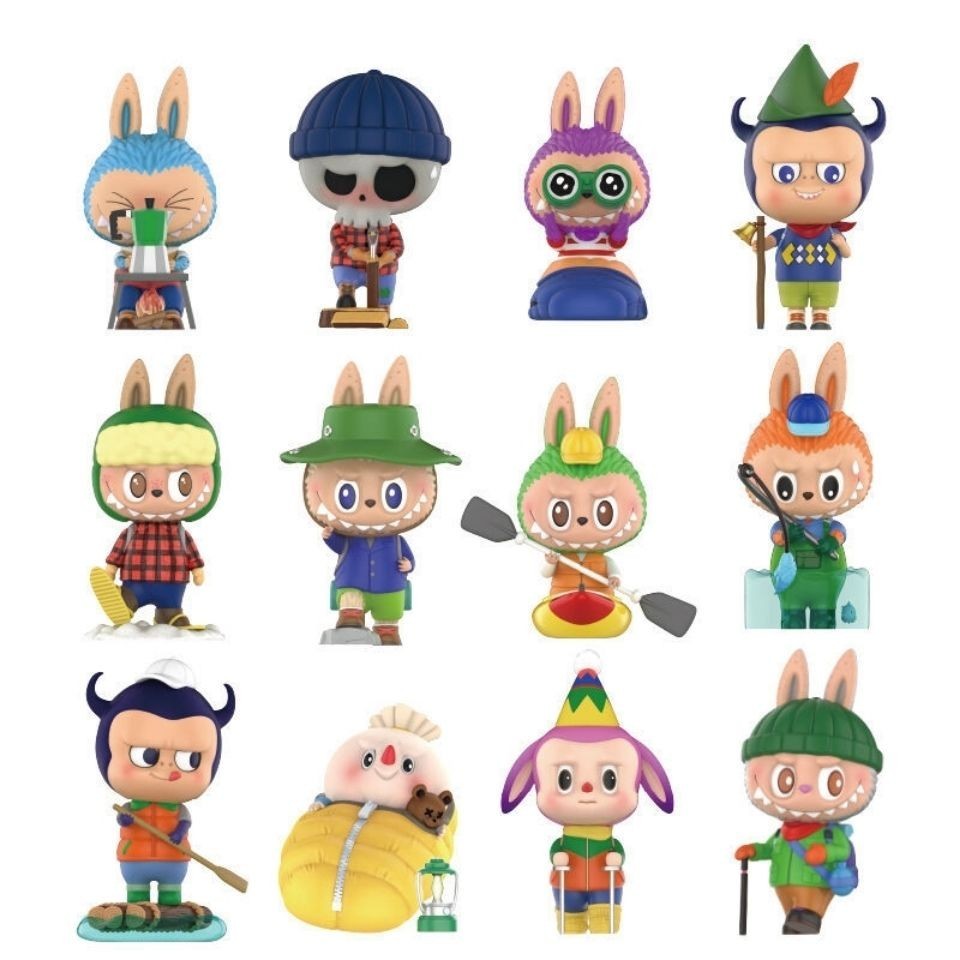 Official Genuine POPMART Figure LABUBU Elf Wild Travel Series official ...