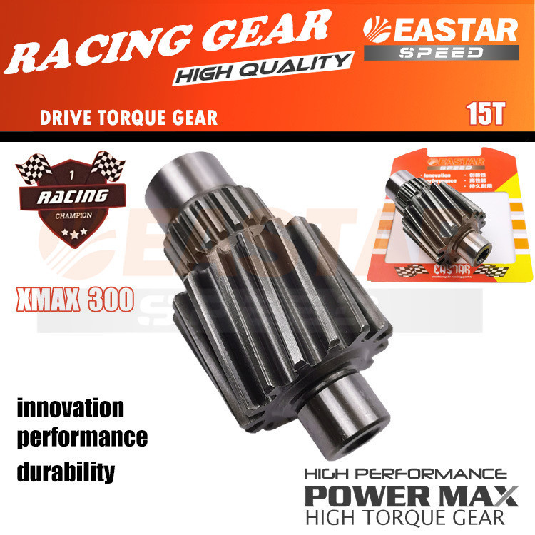 RACING DRIVE TORQUE GEAR Xmax300 15 Teeth Motorcycle Parts | Shopee ...