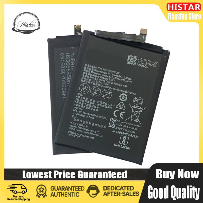 GG+HB356687ECW Battery Nova 2i Nova 3i Honor 7X Nova2 Plus BATTERY ...