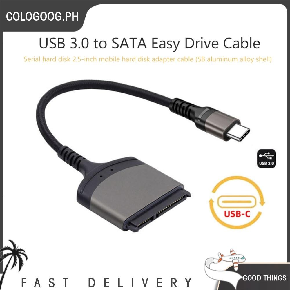 23cm USB 3.0/Type C To SATA Cable Computer Connector 1 Gbps for 2.5 ...