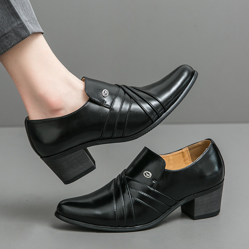 Hight Heel Business Shoes Career Work Shoes Slip on 38-45 Formal ...