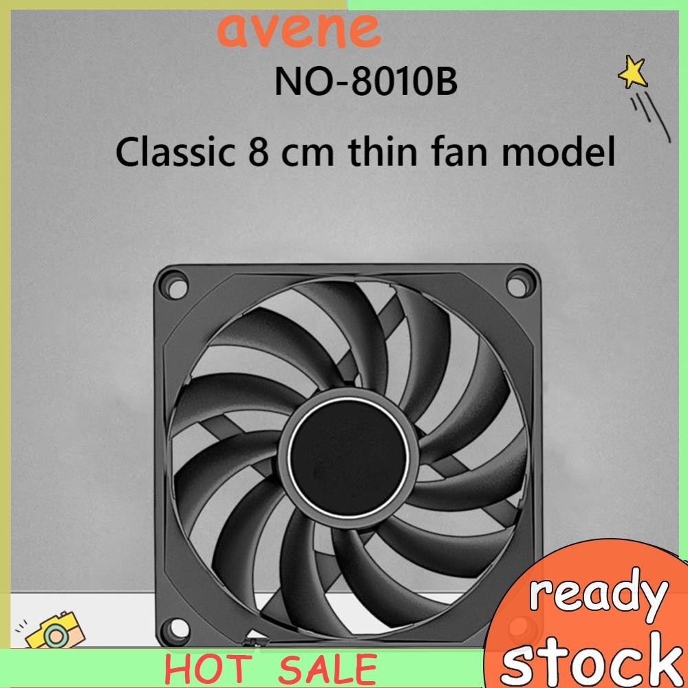 8CM CPU Cooler Fans 4PIN PWM Ultra-thin CPU Cooler Cooling Fan ...