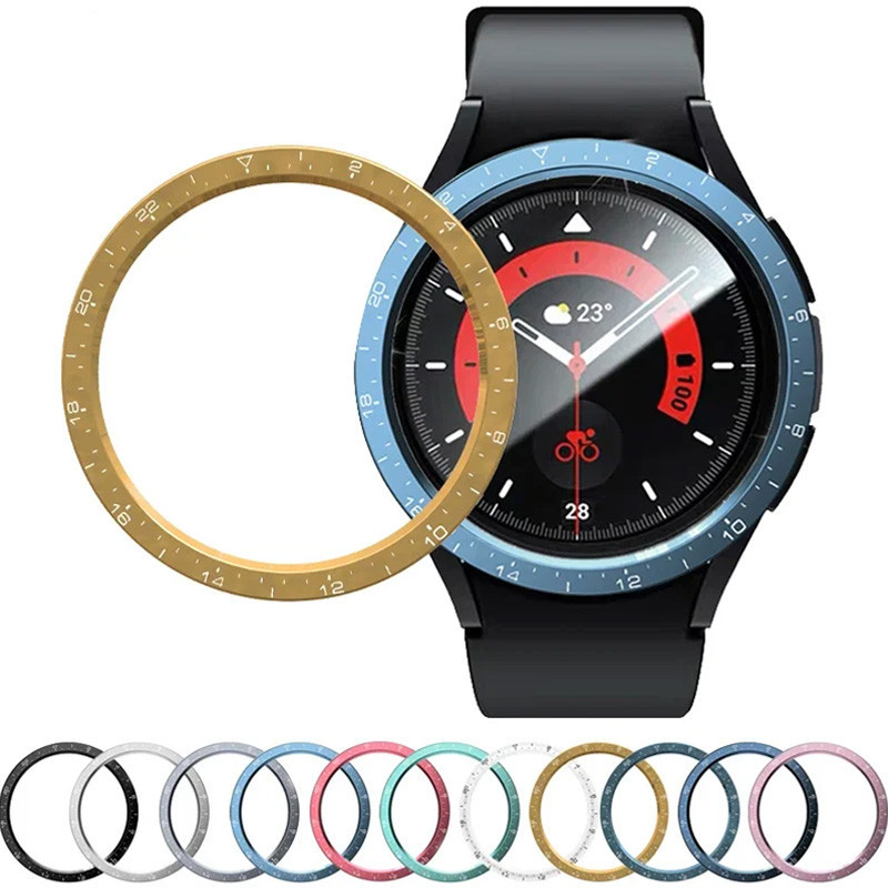 PC Bezel Rings Case compatible for Samsung Galaxy Watch 6 Classic 47mm ...