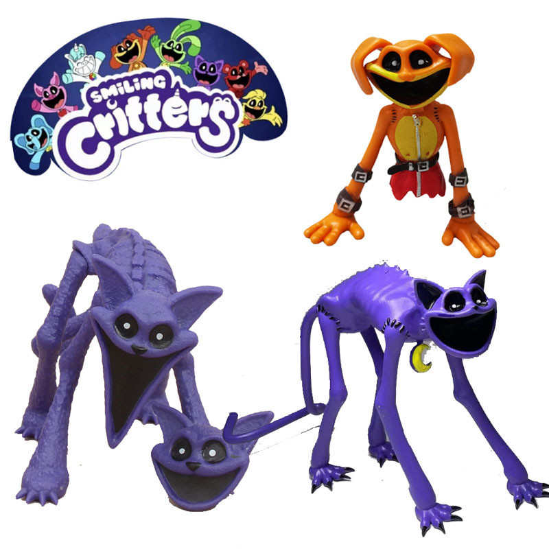 Poppy Playtime Action Figure CatNap DogDay Smiling Critters Model Doll ...