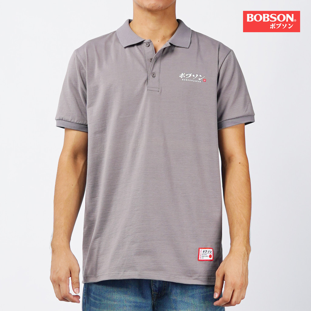 Bobson Japanese Men's Basic Collared Shirt Missed Lycra Fabric for Men Trendy Slim Fit 126557 ...