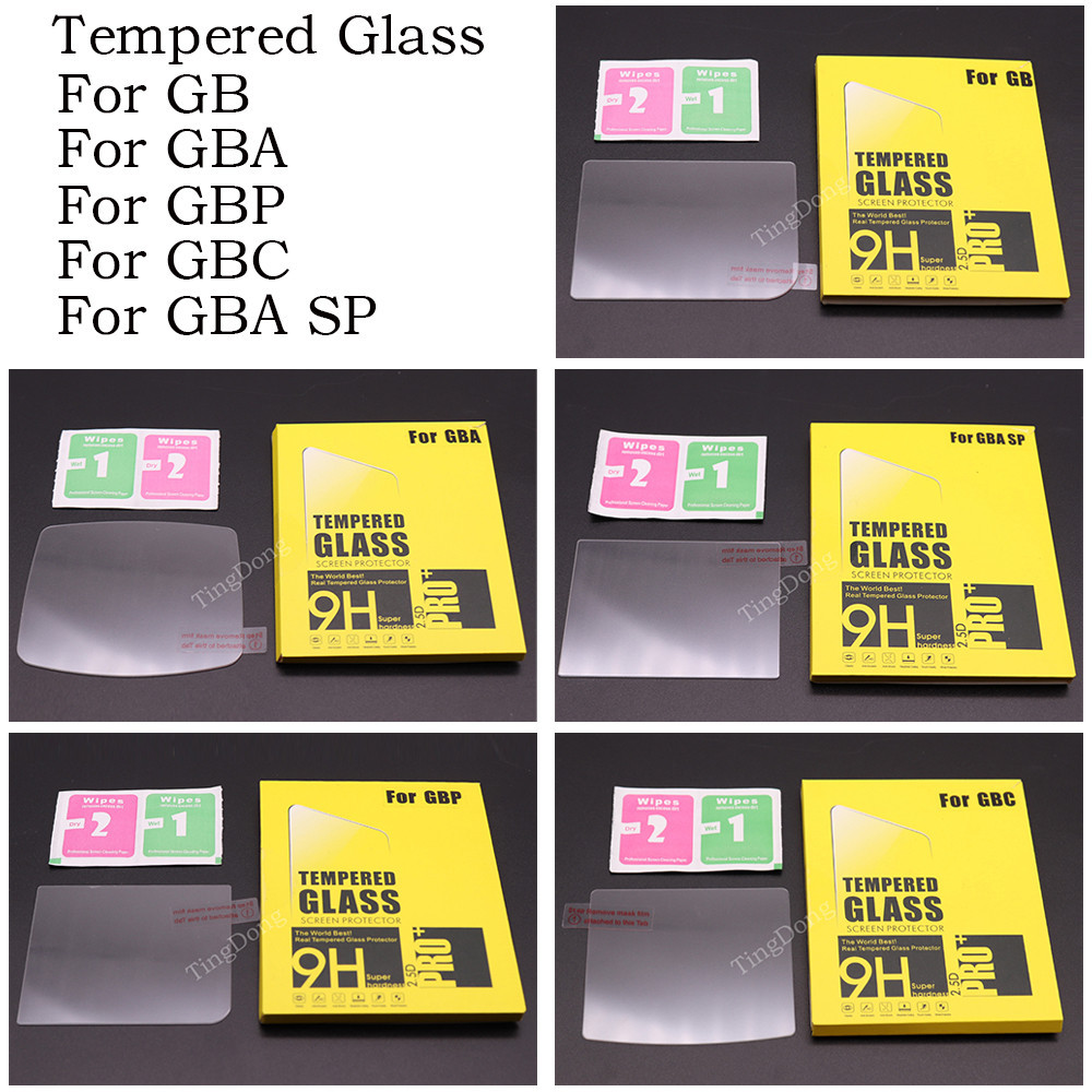 Jaiara Tempered Glass for Gameboy Advance GBA for Gameboy Color GB GBC ...