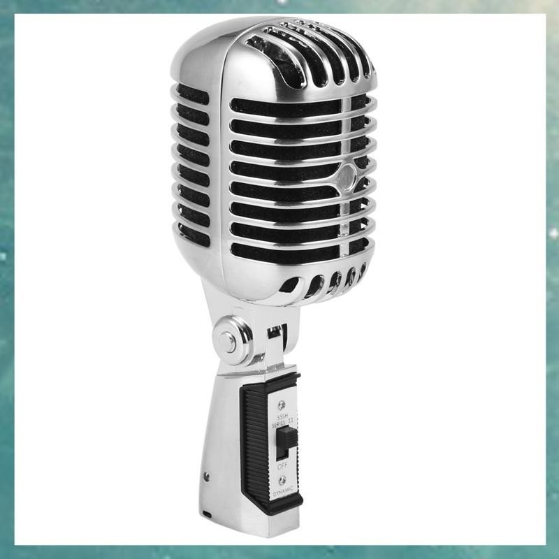 [Q H B W] Professional Wired Vintage Classic Microphone Good Quality ...