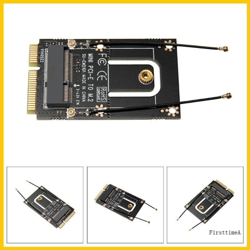 Fir M2 E A Key to miniPCIe Adapter for Mounting M 2 2230 WiFi Card on a ...