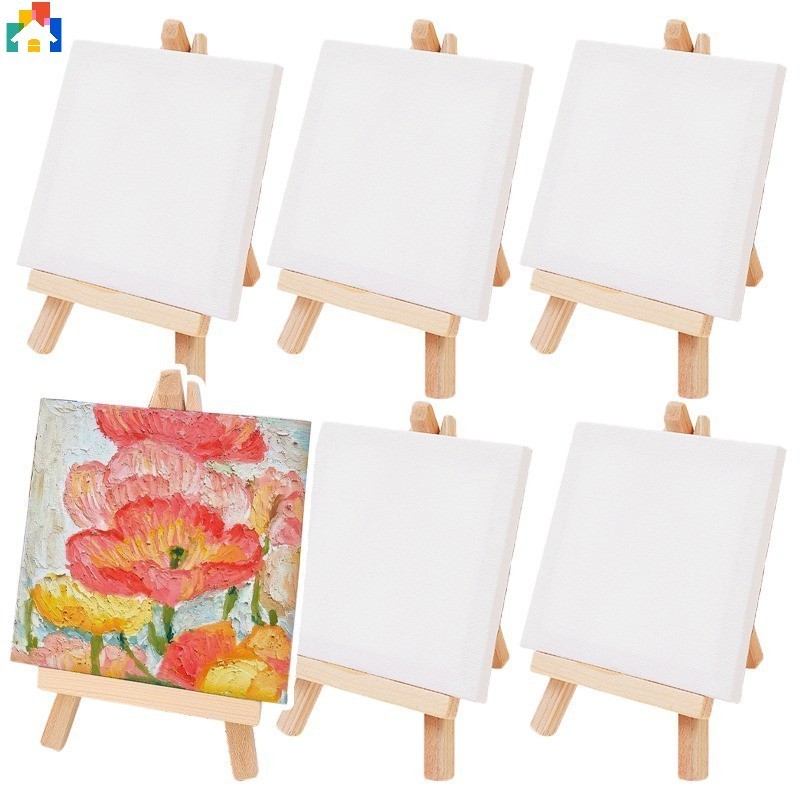 Mini Tripod Drawing Board Easel Set Small Display Stand Table Decor ...