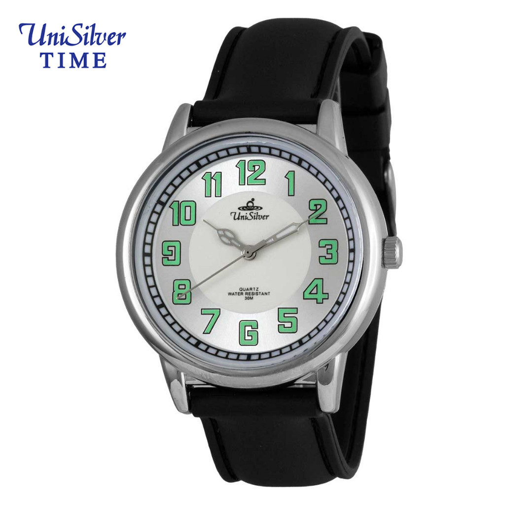 UniSilver TIME ZAIGO FLINT Men's Large Analog rubber KW3283-1001 Watch ...