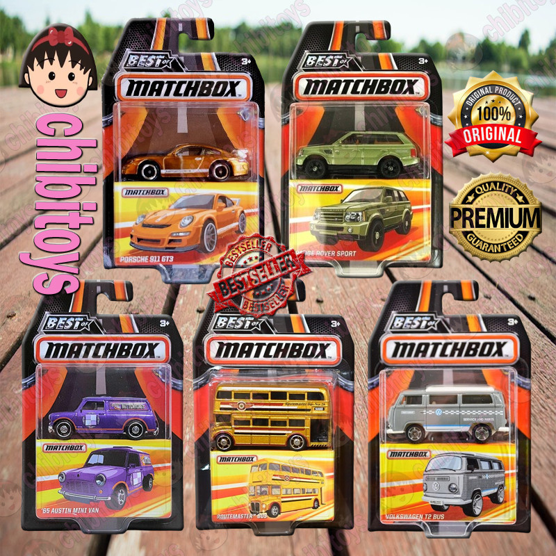 Best of Matchbox Volkswagen T2 Bus Porsche 911 GT3 Range Rover Sport ...
