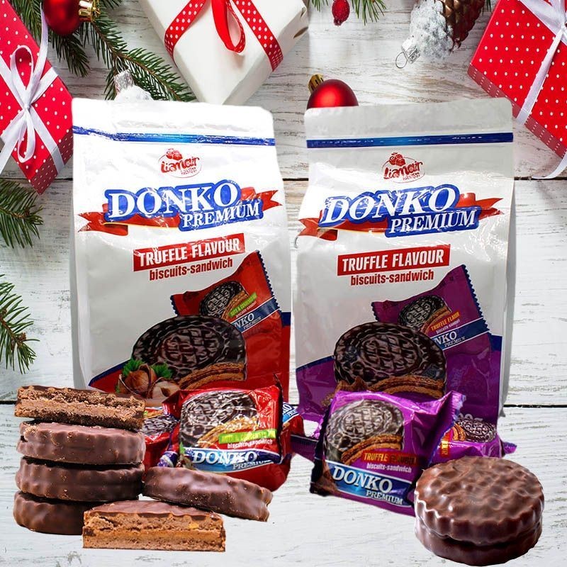 Russian Sandwich Biscuits Imported Lamel Hazelnut Sandwich 250g Snack ...