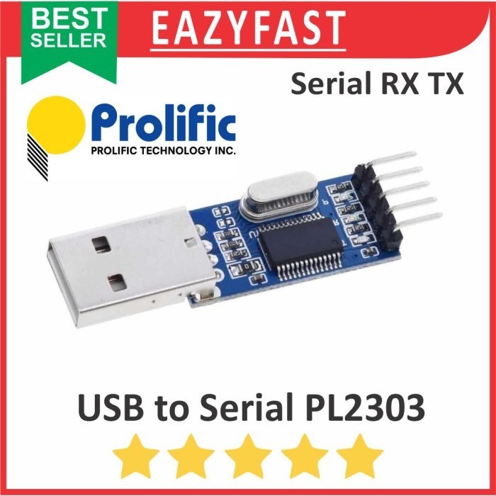 Module USB to Serial TTL Converter PL2303 PL2303HX PL 2303 HX Prolific UART RX TX Adapter ...