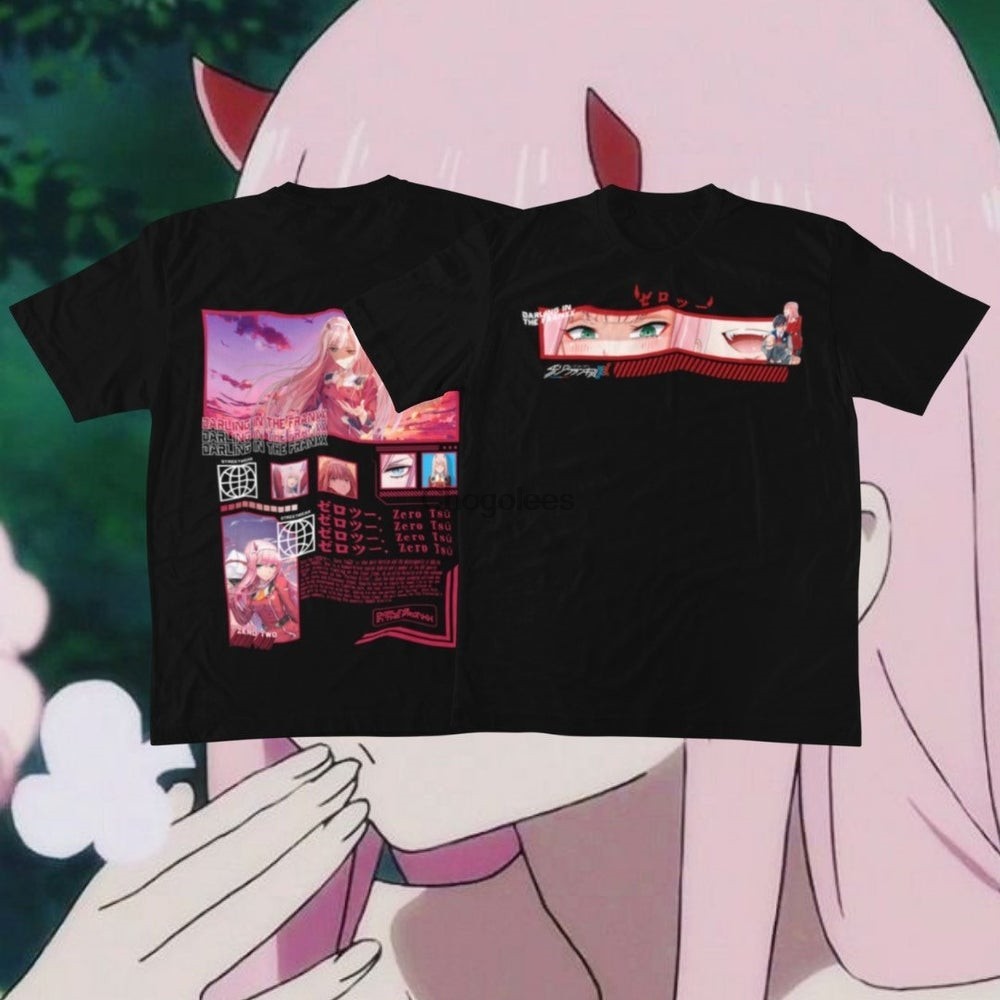 Zero Two Darling In The Franxx T Anime 002 For Anime Fan Zero Two Merch ...