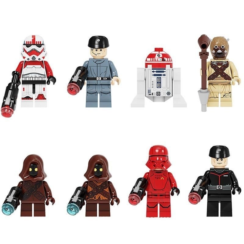 Compatible with Lego Star Wars Stormtrooper Series Tasken Attack Team ...