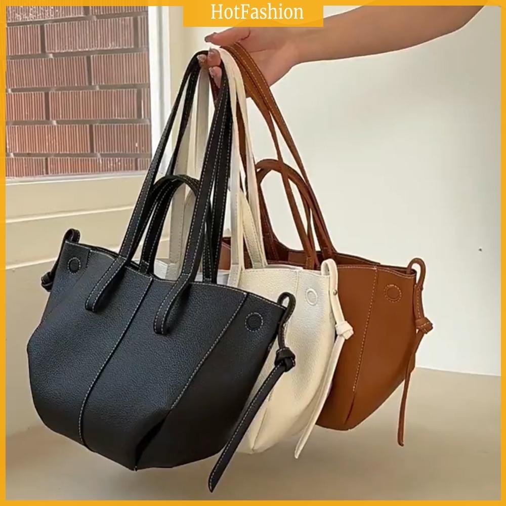 【Local Delivery】Women Simple Shopping Bag Fashion Tote Bag Daily ...