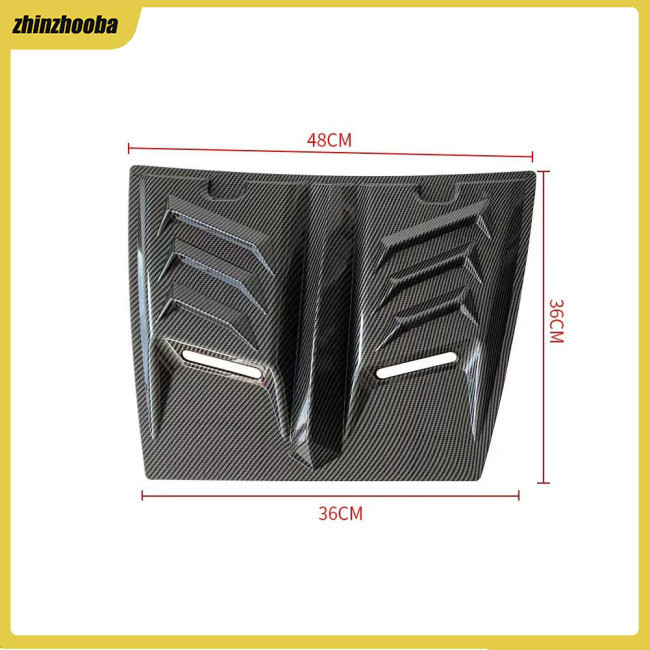 FS Bonnet Air Vents Car Hood Air Outlet Trim, Adhesive Fake Air Outlet ...