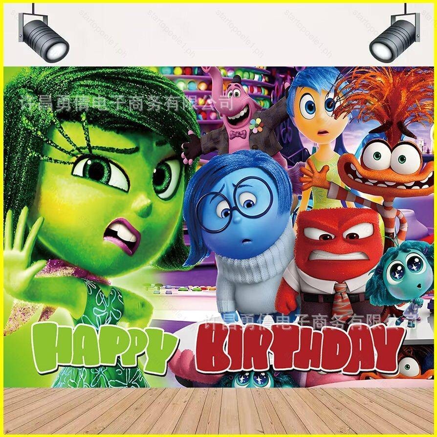BX Inside Out Theme Cartoon Animation Celebrate Party Photo Photography ...
