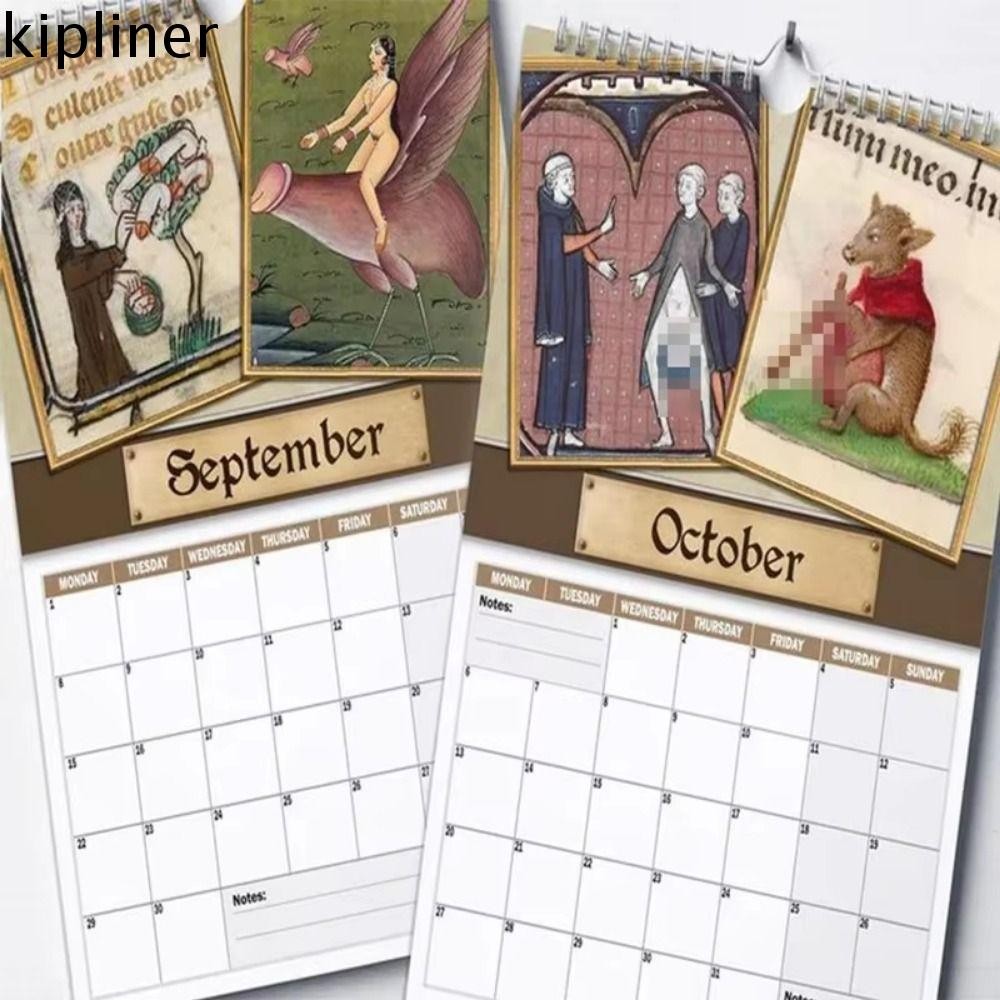 KIPLINER 2025 Calendar, Cute Pet Medieval Wall Calendar, To Do List ...