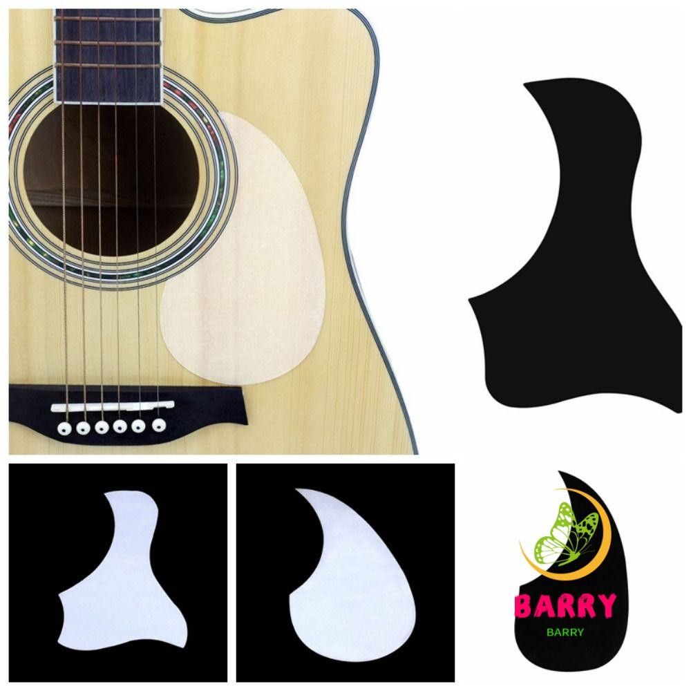 BARRY Transparent Guitar Guard, ABS Water-shaped Transparent Acoustic ...