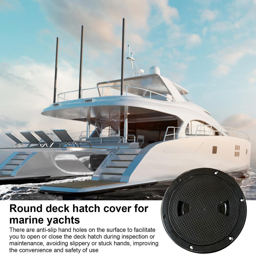 Round Boat Hatch Round Boat Deck Lids Non-Slip Heavy Duty Deck Access ...