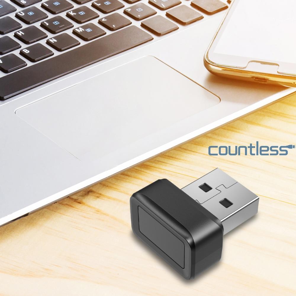 USB Fingerprint Key Reader FIDO U2F Portable Security Key Biometric ...