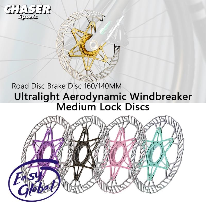 Road Bike Ultralight Medium Lock Discs Bicycle Brake Disc Pads Gravel ...