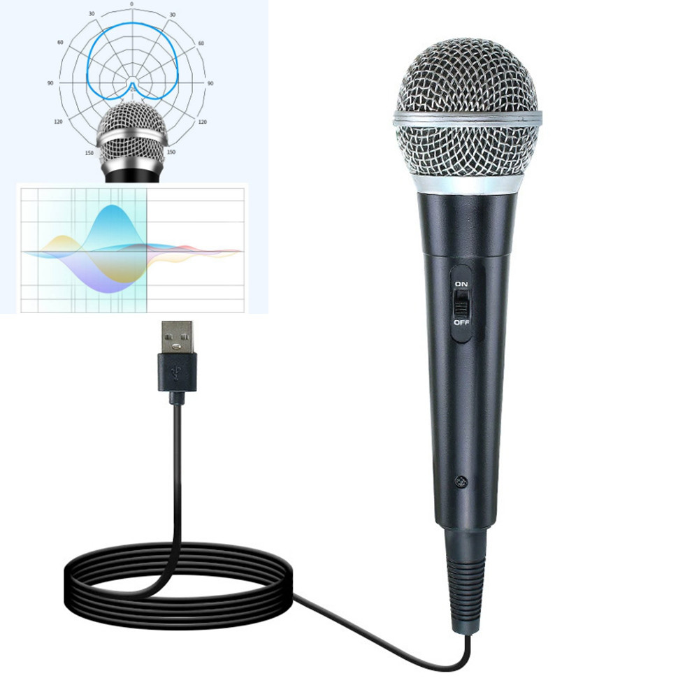 Wired microphone dynamic live microphone computer recording conference ...