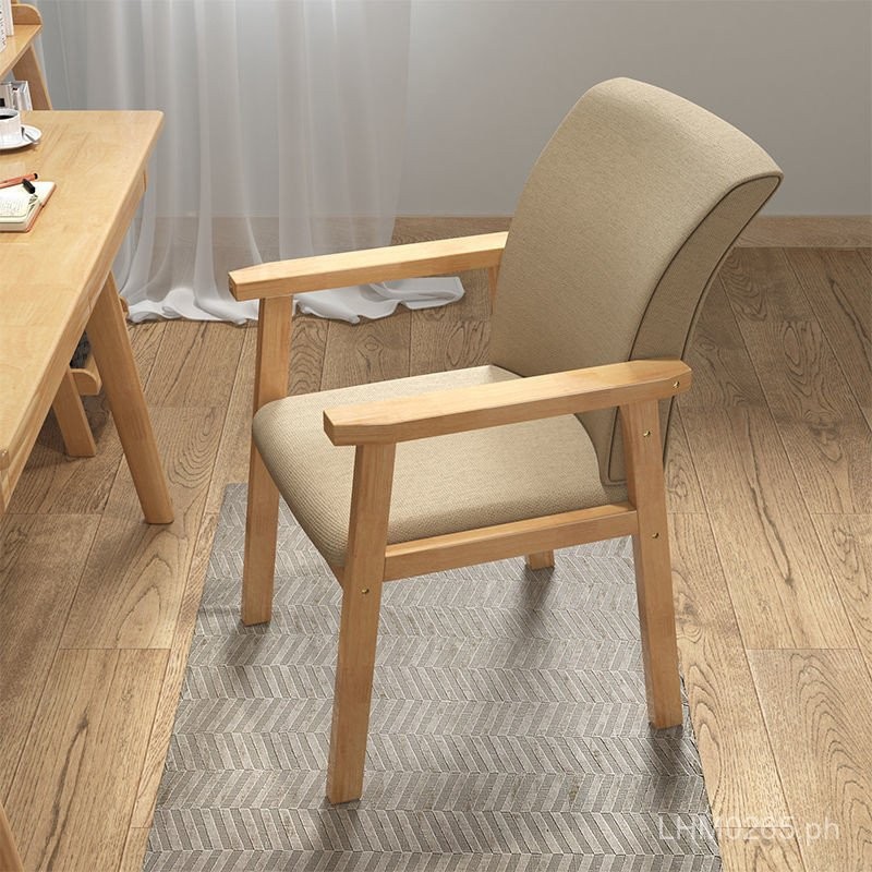 Solid Wood Home Study Chair Desk Chair Children's Student Simple Chair ...