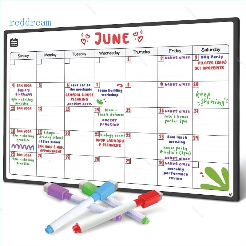 VA Practical Magnetic Fridge Whiteboard Calendar Reminders and ...