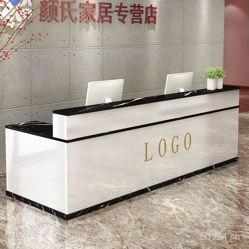 Convenience Store Counter Milk Tea Shop Modern Cash Register Front Desk ...