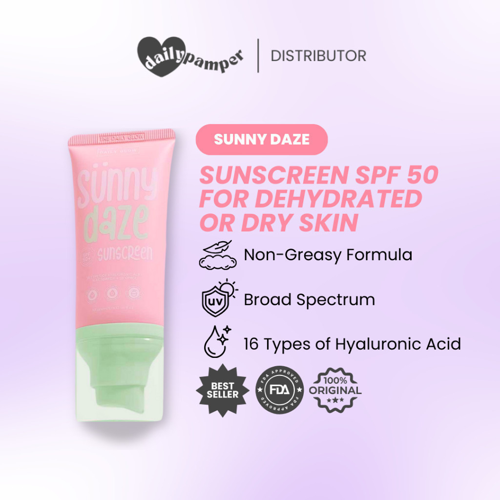 The Daily Glow Sunny Daze Hydrating Sunscreen SPF 50 PA+++ | For ...