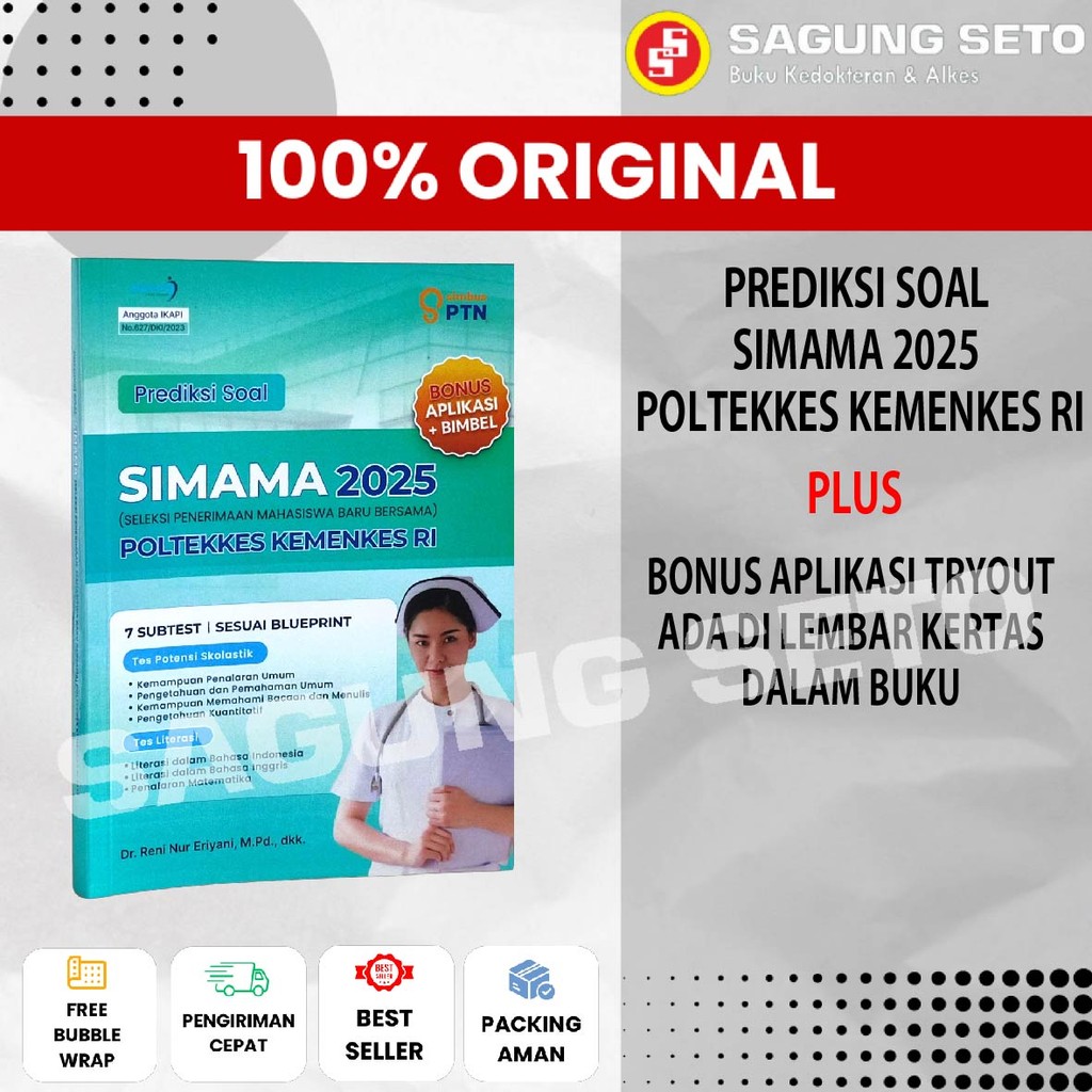 Simama QUESTION PREDICTION BOOK 2025 POLTEKKES KEMENKES RI - DR. Reni ...