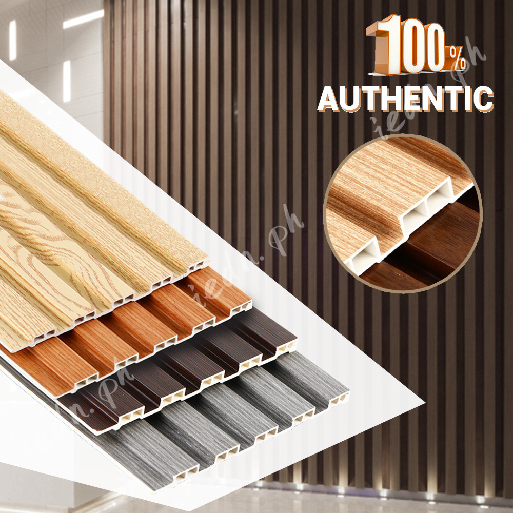 Wallpaper adhesive Board PVC Wood Wall Panel Background Grille Design ...