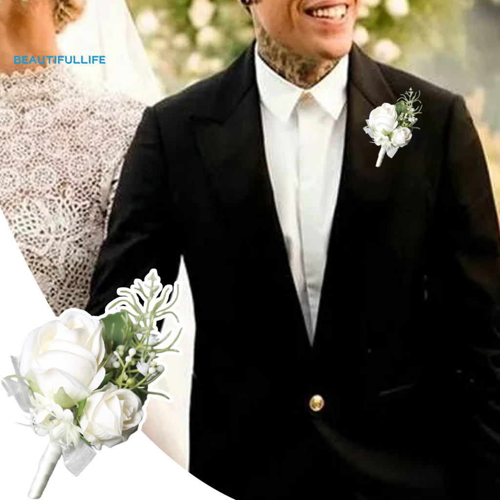 beautiful Flower Shaped Brooch Sleeve Decoration Pin Elegant Flower ...