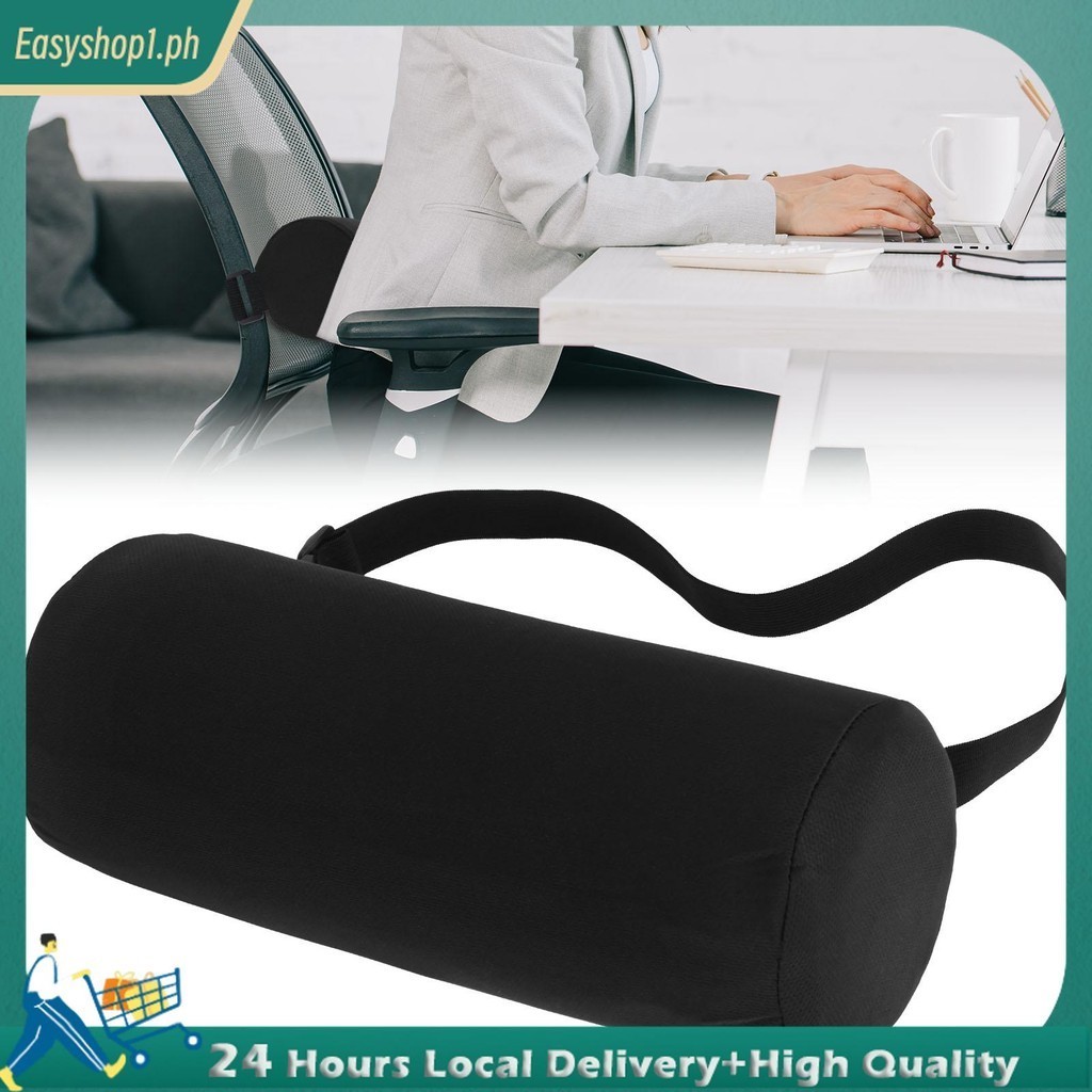 Lumbar Roll Pillow for Lower Back Lumbar Support Pillow Memory Foam ...
