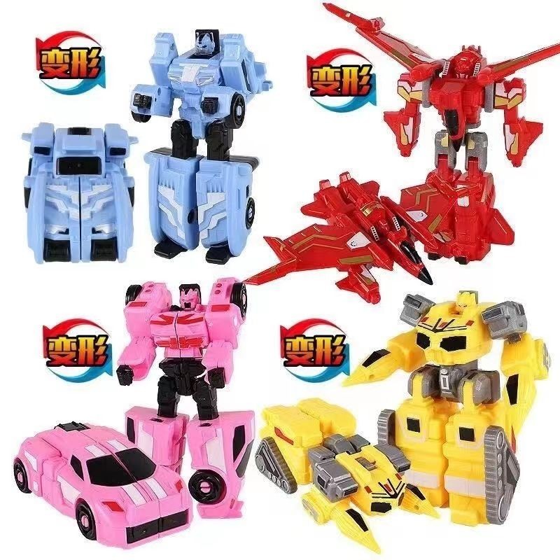 Mini Agent Team X Transforming Robot Toy King Kong Boys Children Cars ...