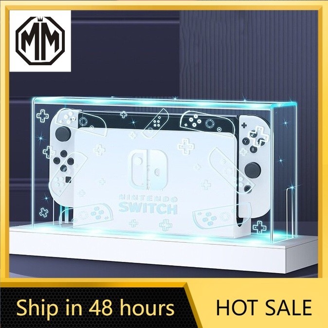 20 Colors Light Emitting Transparent Dust Cover for Nintendo Switch ...